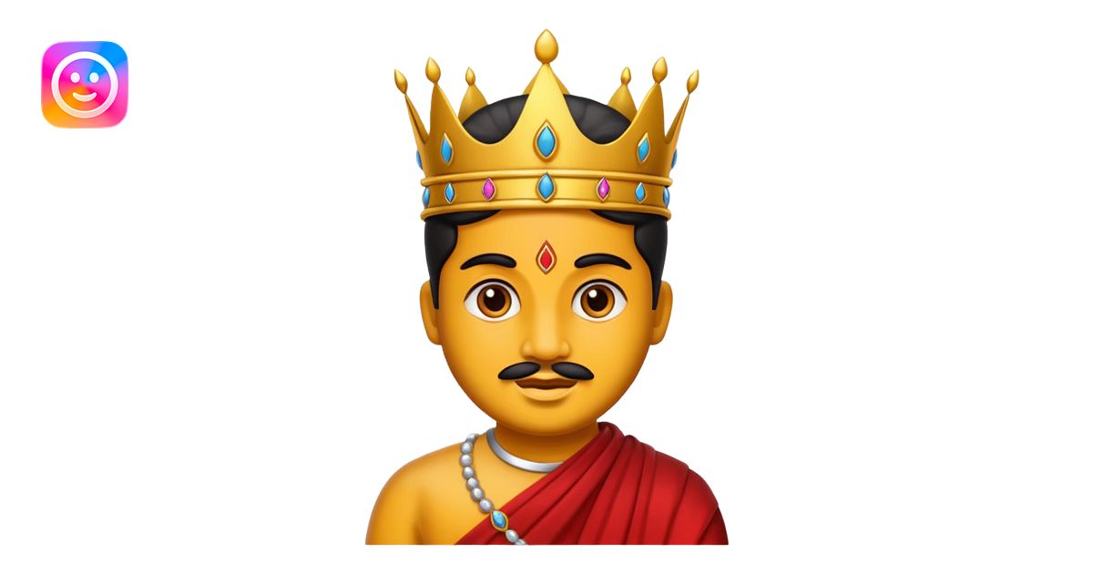 tamil king emoji | AI Emoji Generator