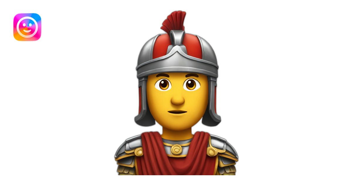 roman centurion emoji | AI Emoji Generator