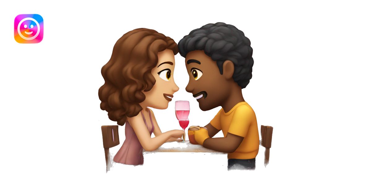 make a couple on a romantic date emoji | AI Emoji Generator
