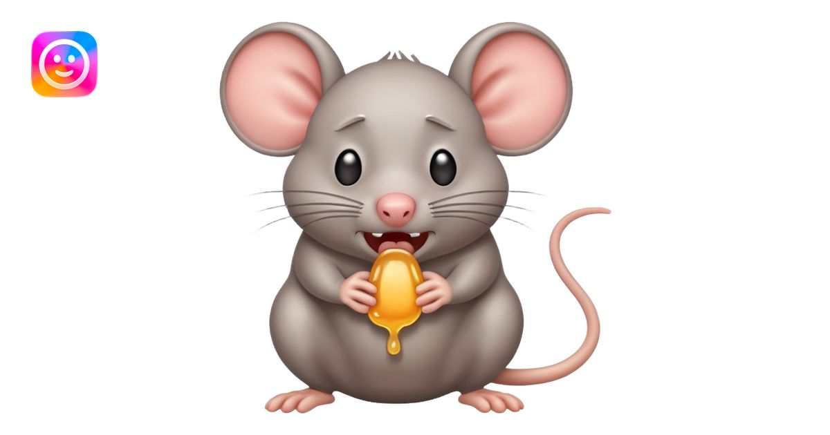 Rat crying fart emoji | AI Emoji Generator