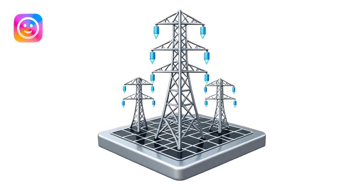 electric grid emoji | AI Emoji Generator