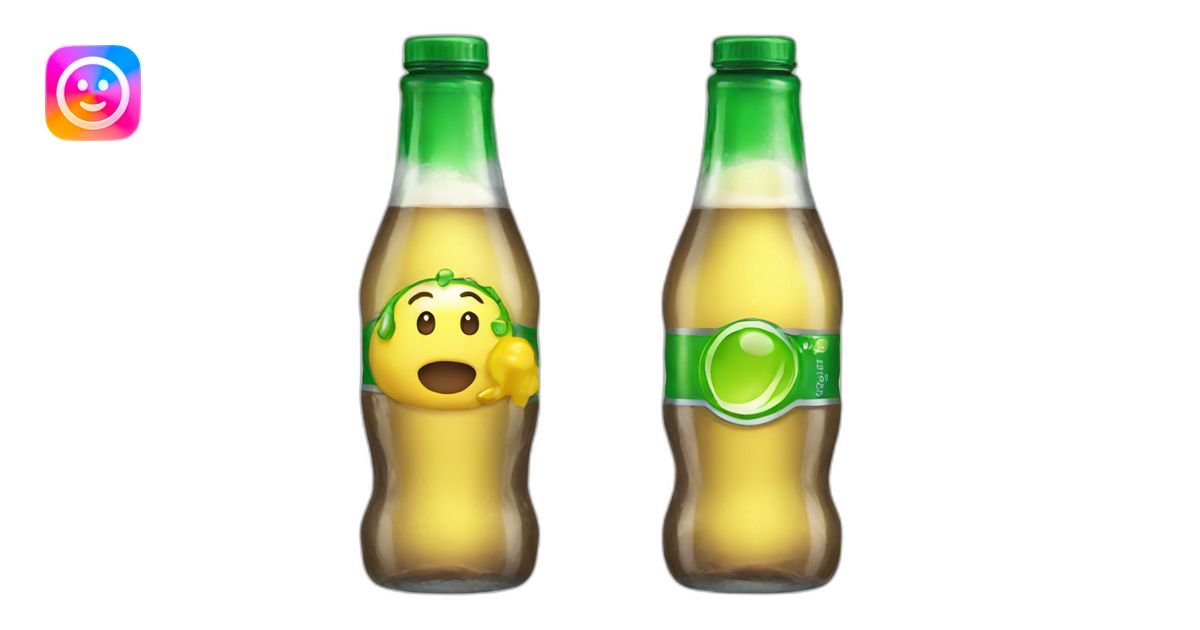 sprite bottle emoji | AI Emoji Generator