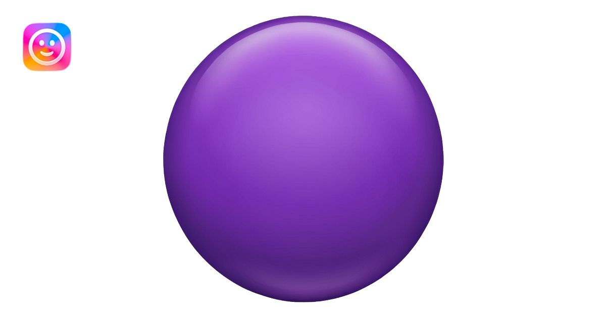 purple emoji | AI Emoji Generator