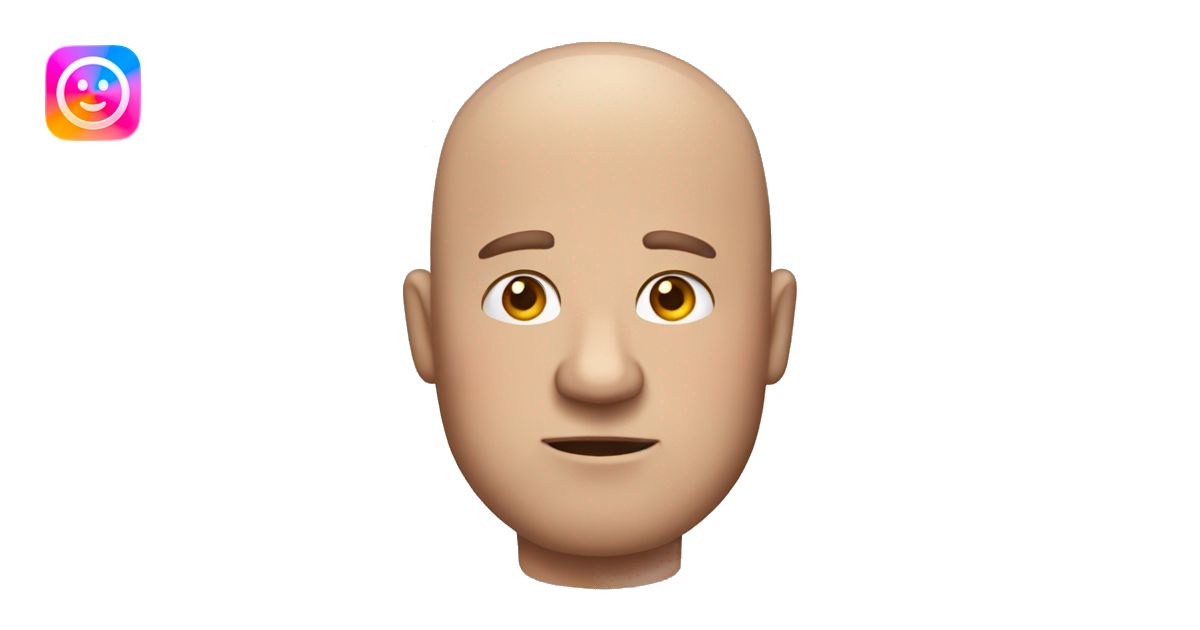 Balding guy who’s fat and lonely emoji | AI Emoji Generator