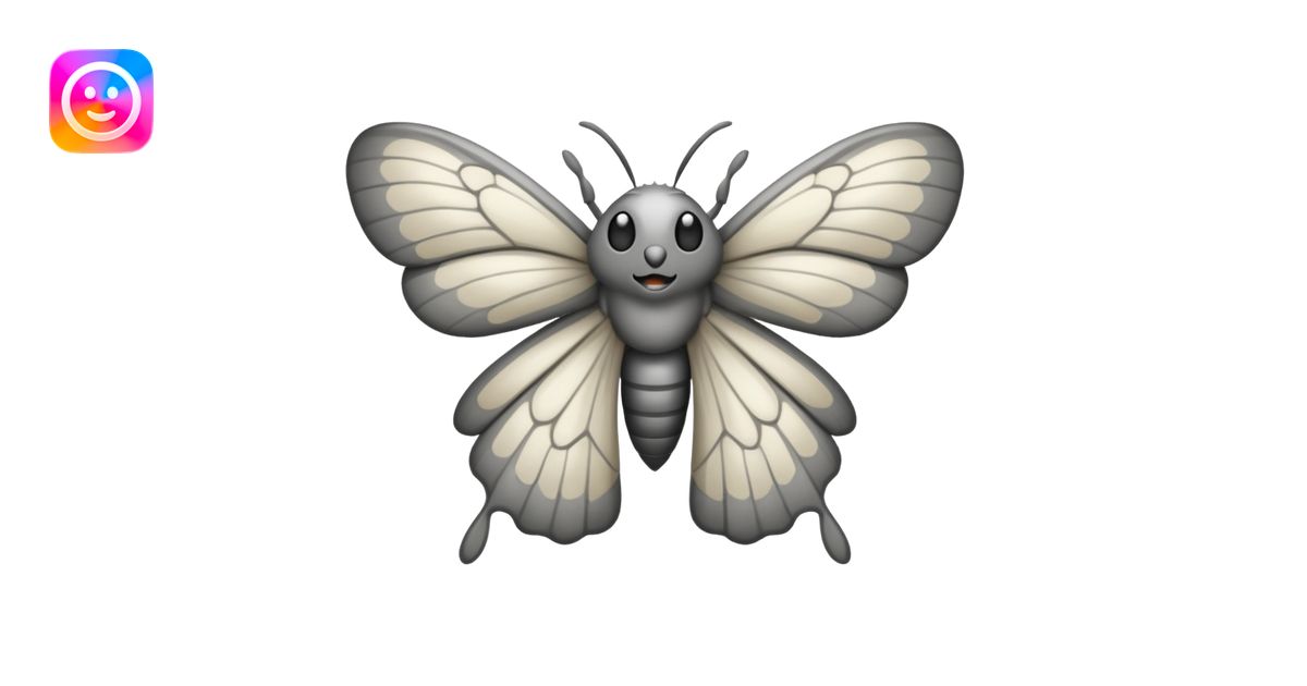 Moth showering emoji | AI Emoji Generator