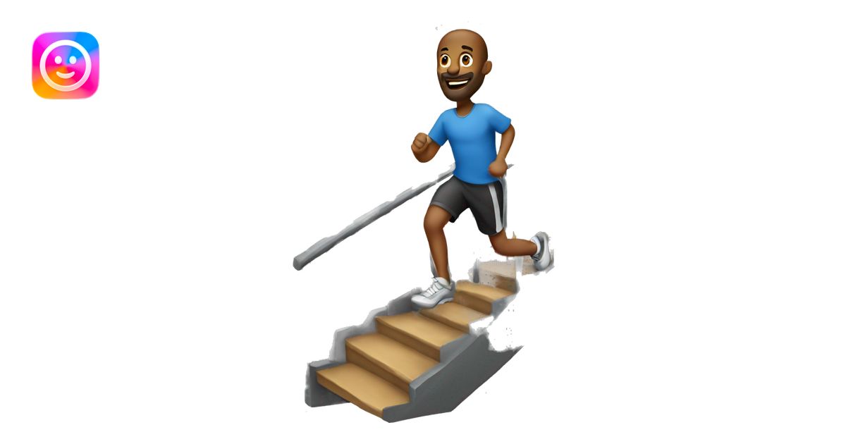 Stair master emoji | AI Emoji Generator