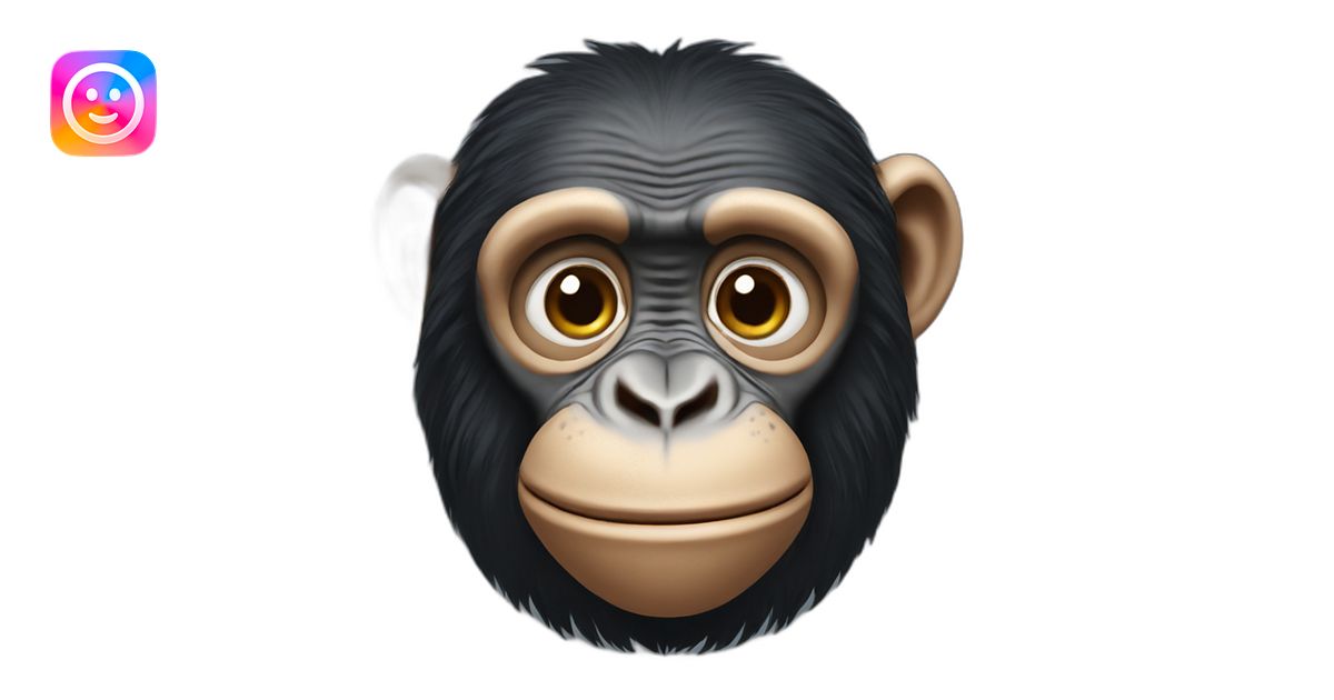 chimpanzee emoji | AI Emoji Generator