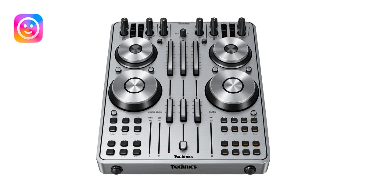Technics SH-EX 1200 Battle Mixer emoji | AI Emoji Generator