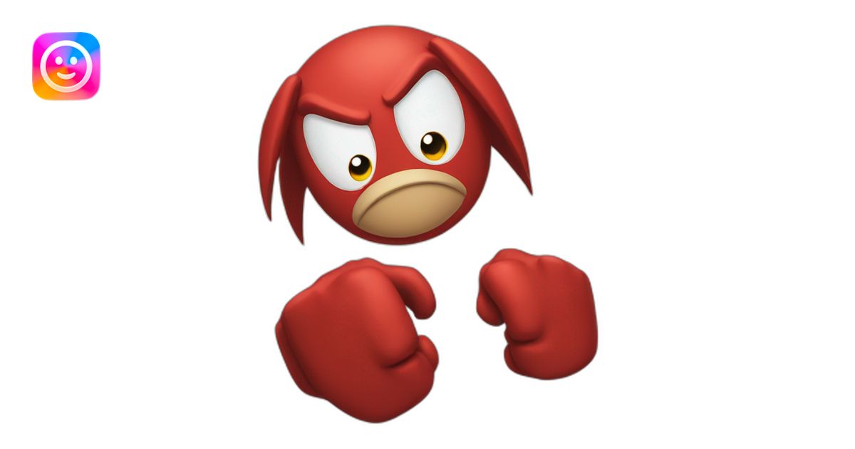 knuckles emoji | AI Emoji Generator