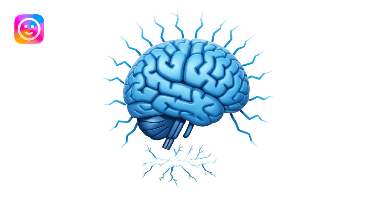 Real Brain signal emoji | AI Emoji Generator