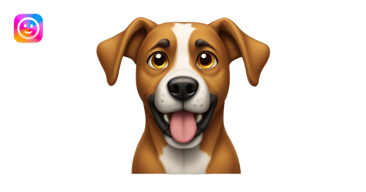dangerous dog emoji | AI Emoji Generator