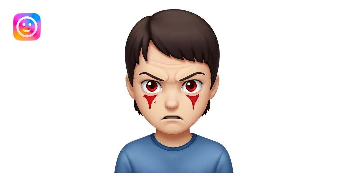 Make a stranger things eleven emoji emoji | AI Emoji Generator