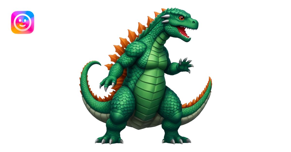 Godzilla emoji | AI Emoji Generator