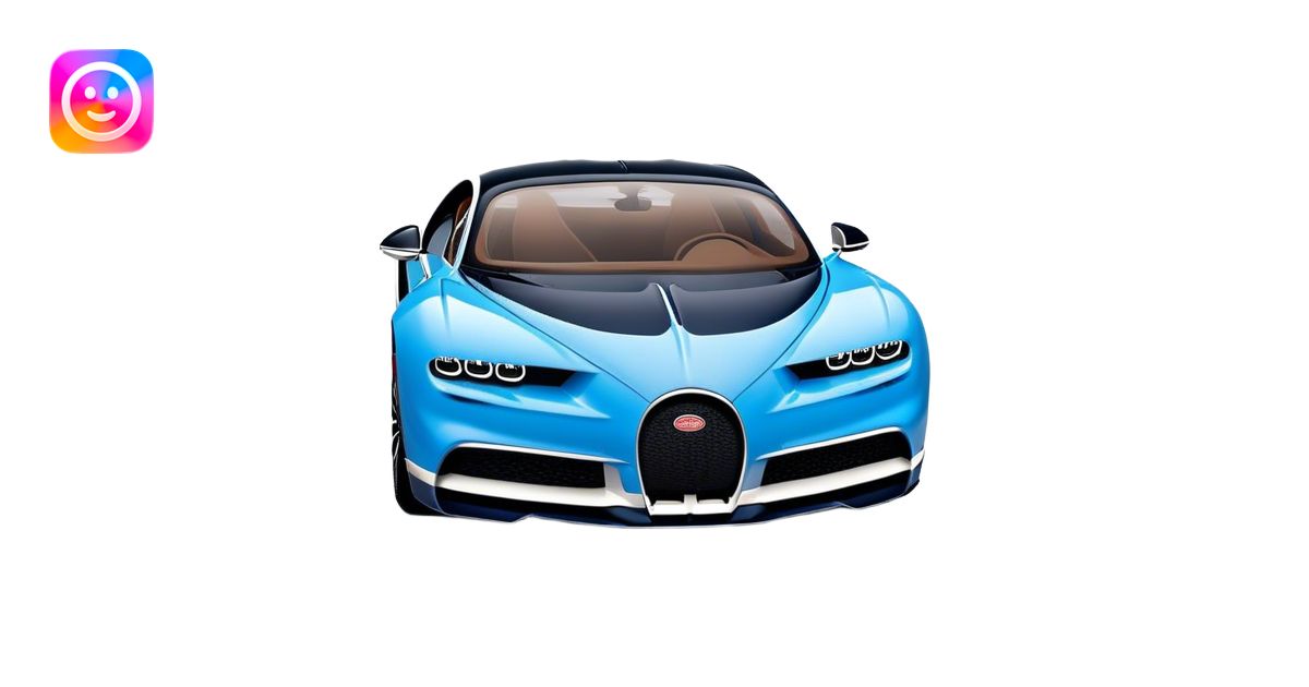 Bugatti Chiron - Bugatti (Model Year: 2022) (Iconic colour: Blue and ...