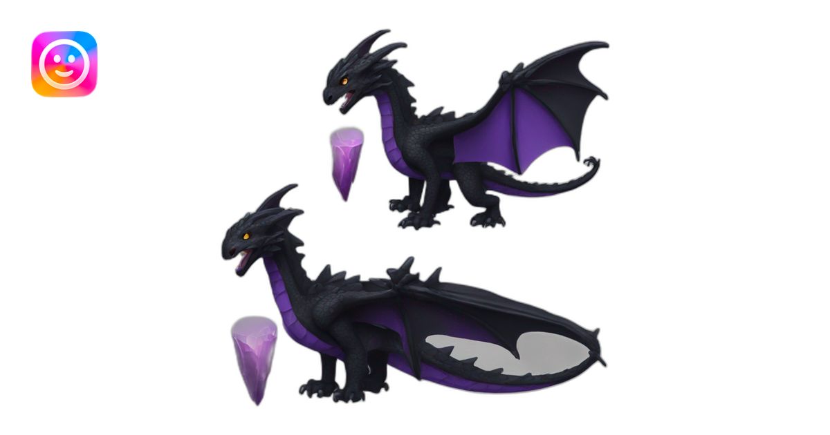 Ender dragon emoji | AI Emoji Generator