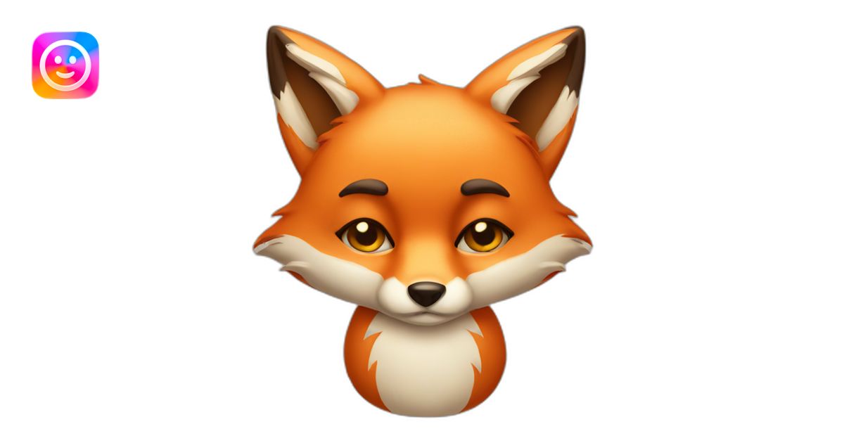 fox sad emoji | AI Emoji Generator