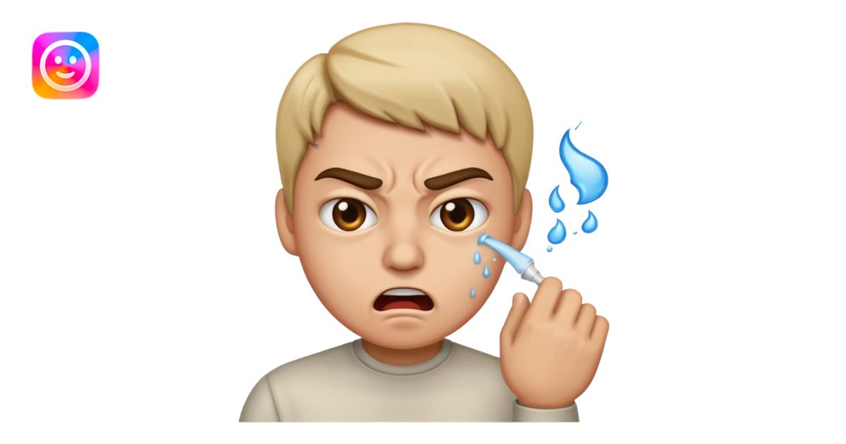 Spit on you emoji | AI Emoji Generator