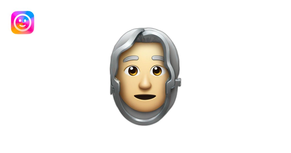 Create an image representation of a biometric lock where Face ID is ...
