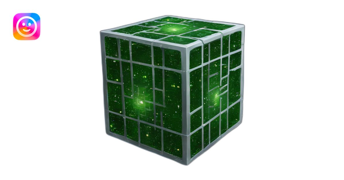 BORG cube star trek emoji | AI Emoji Generator