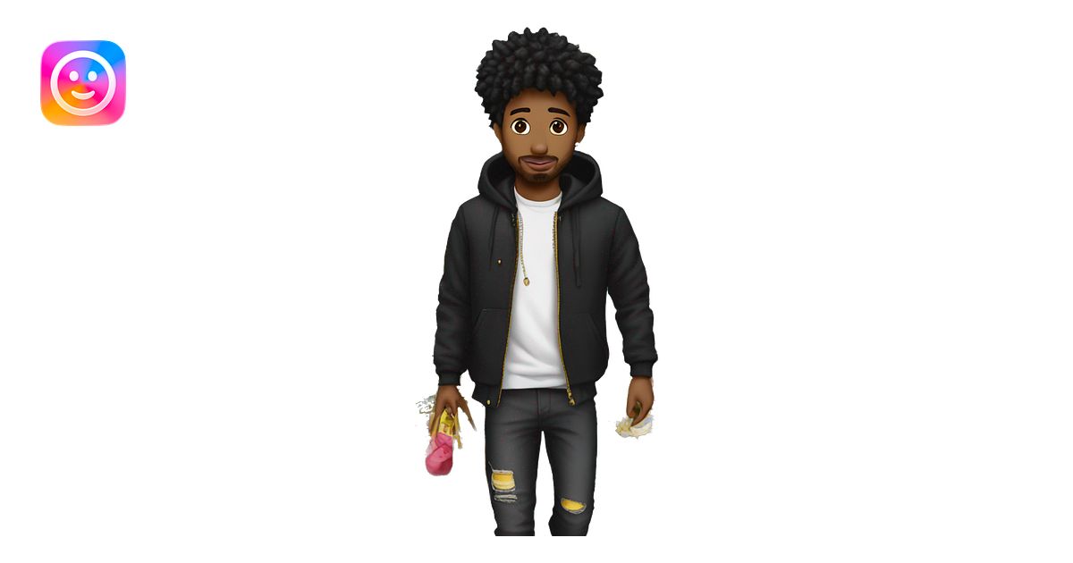 21 savage buying stuff emoji | AI Emoji Generator