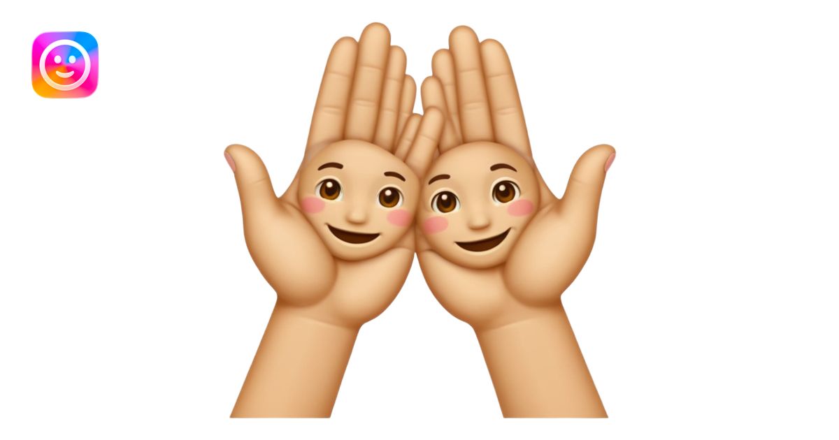 Make me emoji that is rubbing hands like fly emoji | AI Emoji Generator