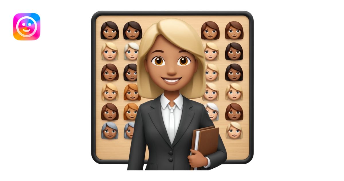 HOA Board 3d render emoji | AI Emoji Generator