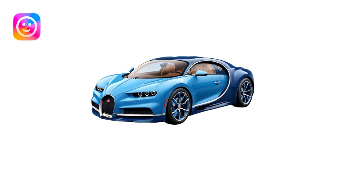Bugatti Chiron emoji | AI Emoji Generator