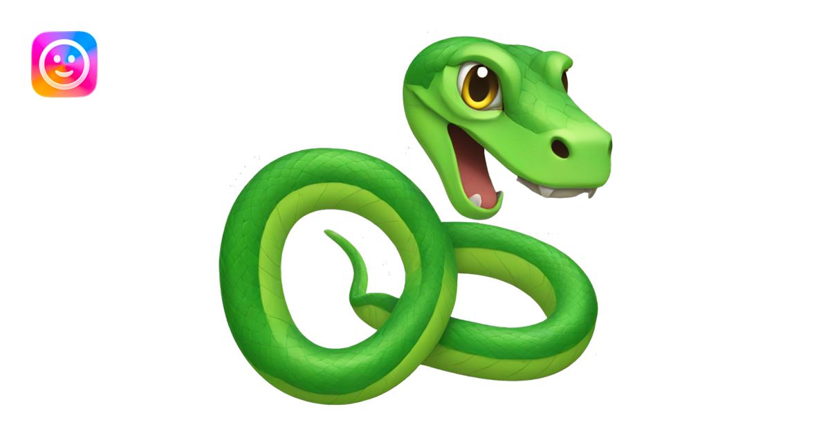 green snake emoji | AI Emoji Generator