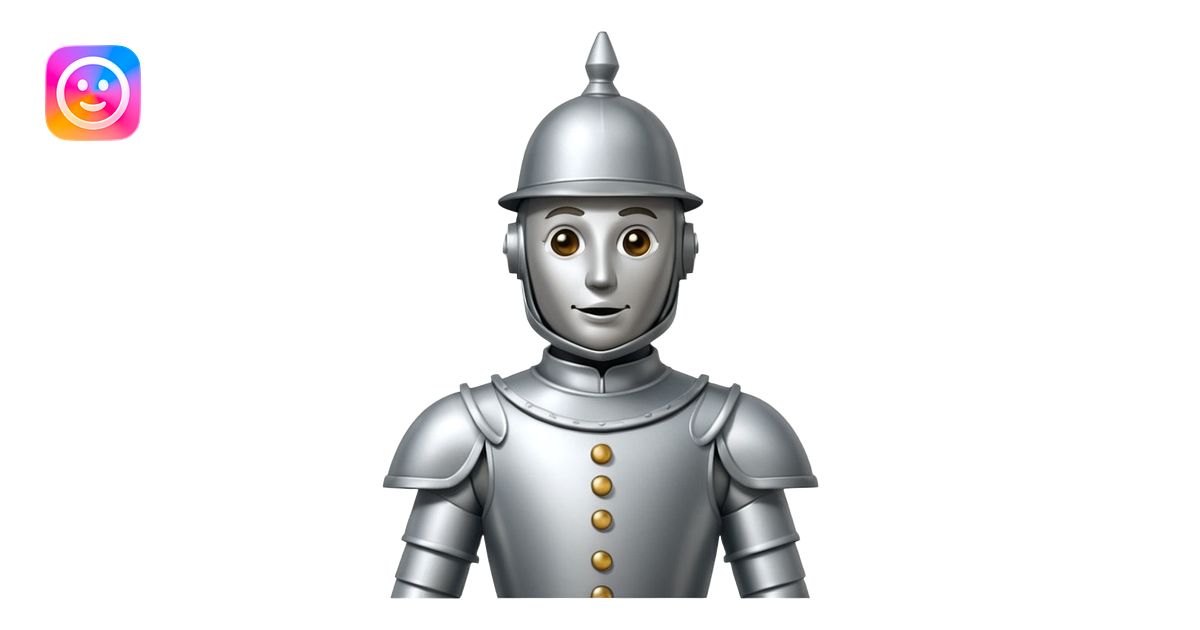 Tin Man from the Wizard of Oz emoji | AI Emoji Generator