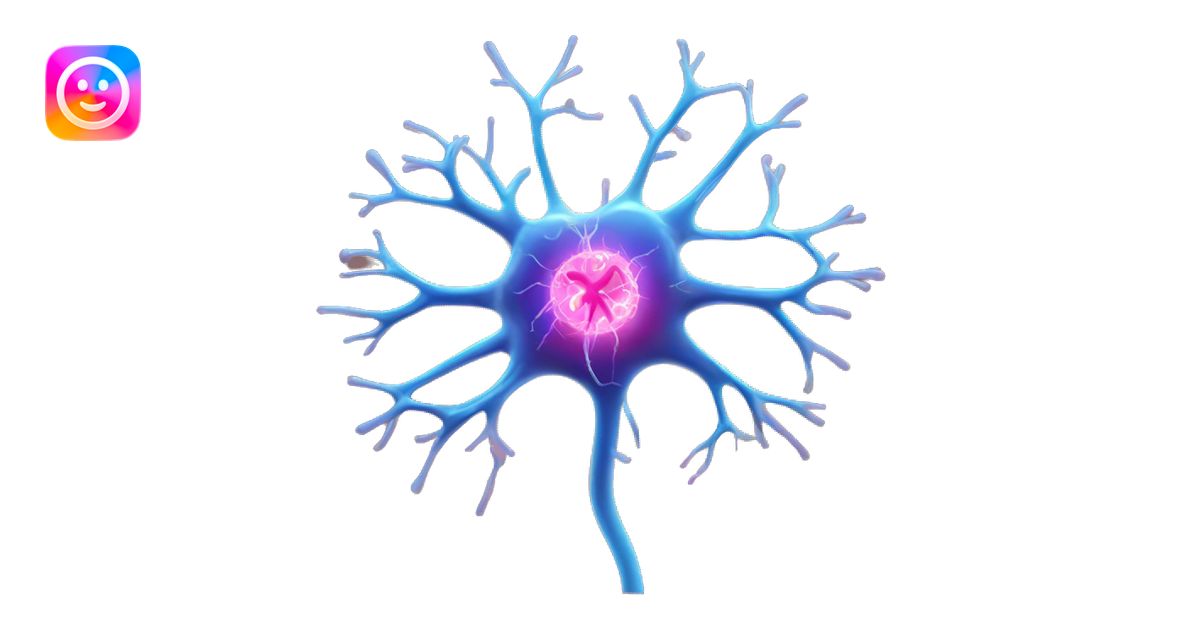 neuron cell+electric spark emoji | AI Emoji Generator