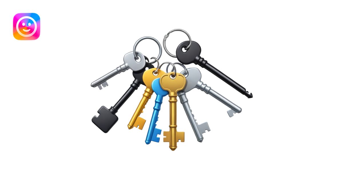 keys. emoji | AI Emoji Generator