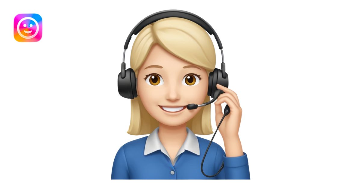 sales, customer call emoji | AI Emoji Generator