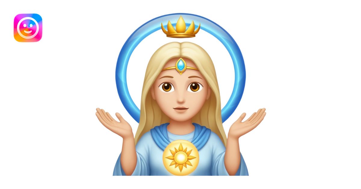 God the divine power emoji | AI Emoji Generator