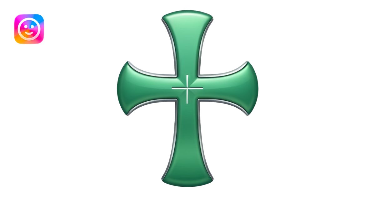 green cross emoji | AI Emoji Generator