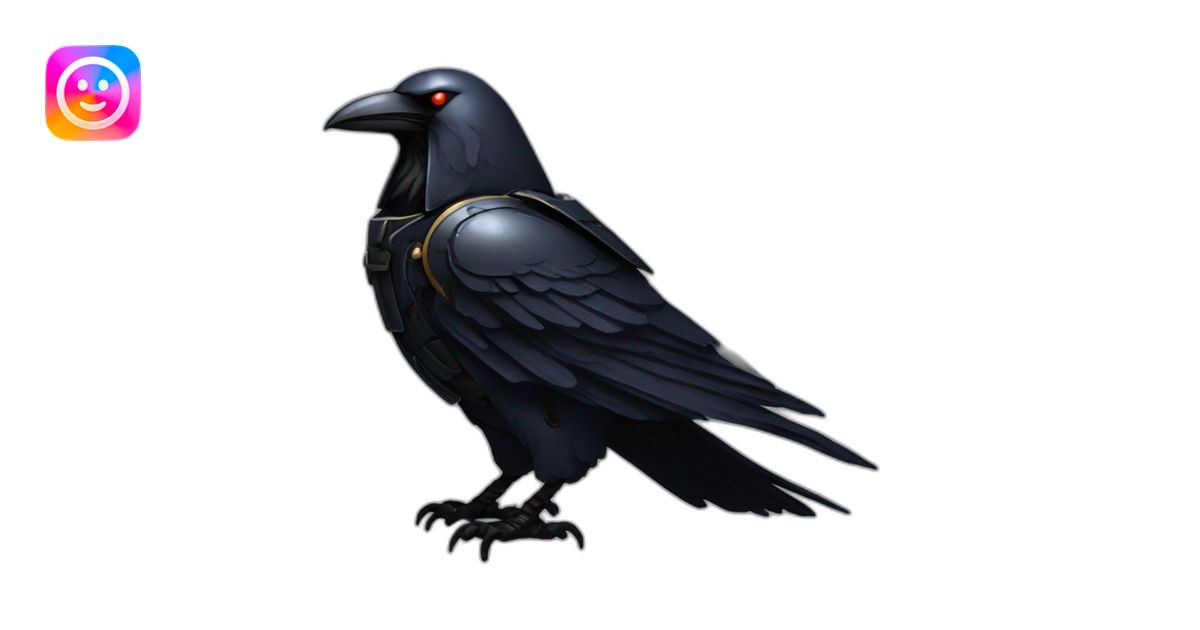 Raven guard, astartes, 40k, beak emoji | AI Emoji Generator