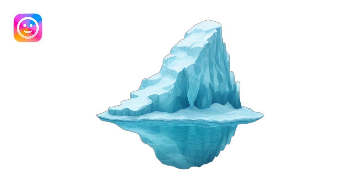 iceberg emoji | AI Emoji Generator