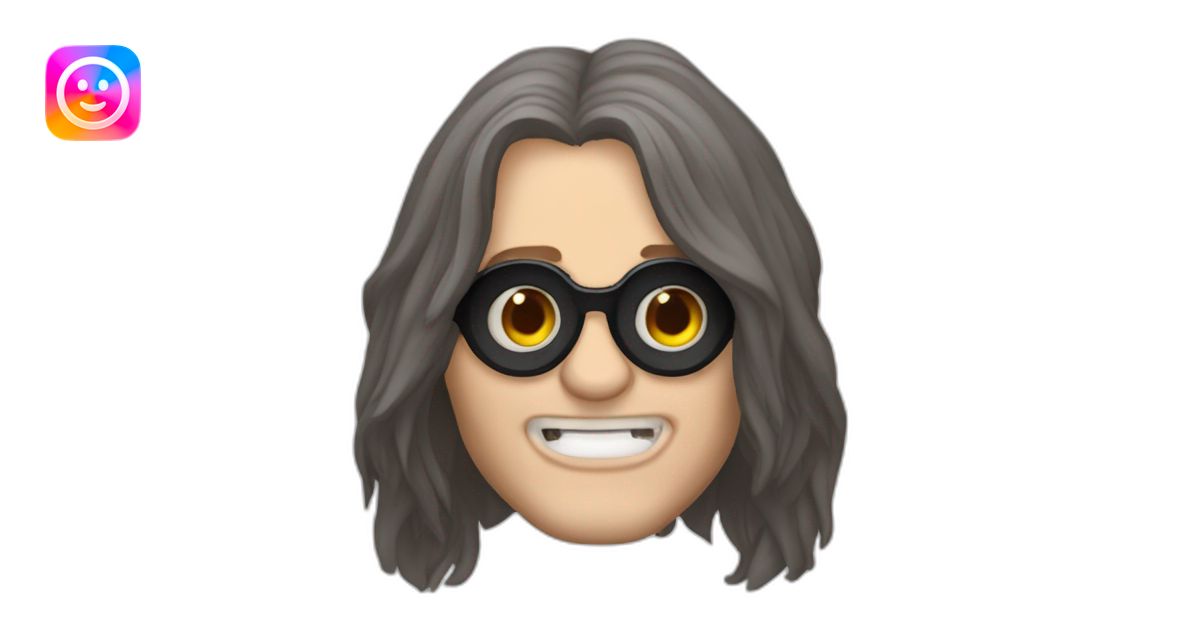 Ozzy-Osbourne emoji | AI Emoji Generator