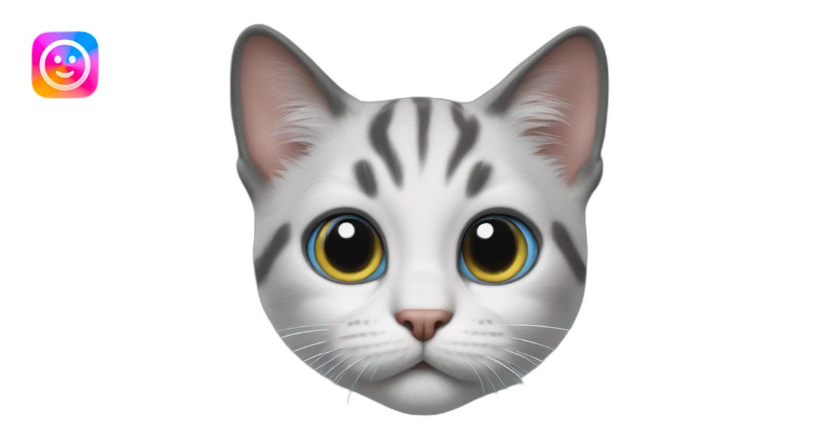 smurf-cat-hyper-realistic emoji | AI Emoji Generator