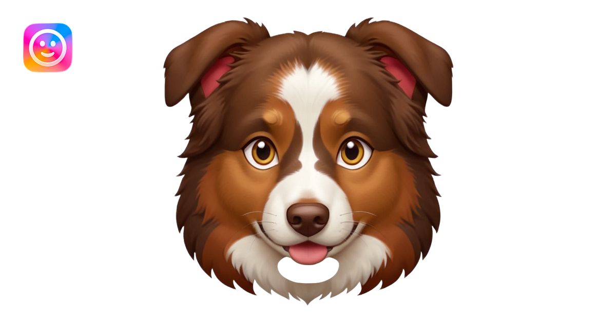 A tri color Australian shepherd with a chocolate brown base coat, red ...