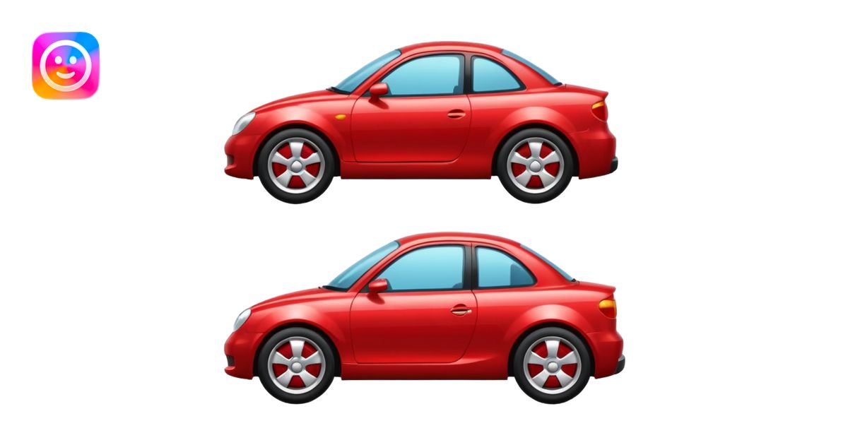 car emoji | AI Emoji Generator