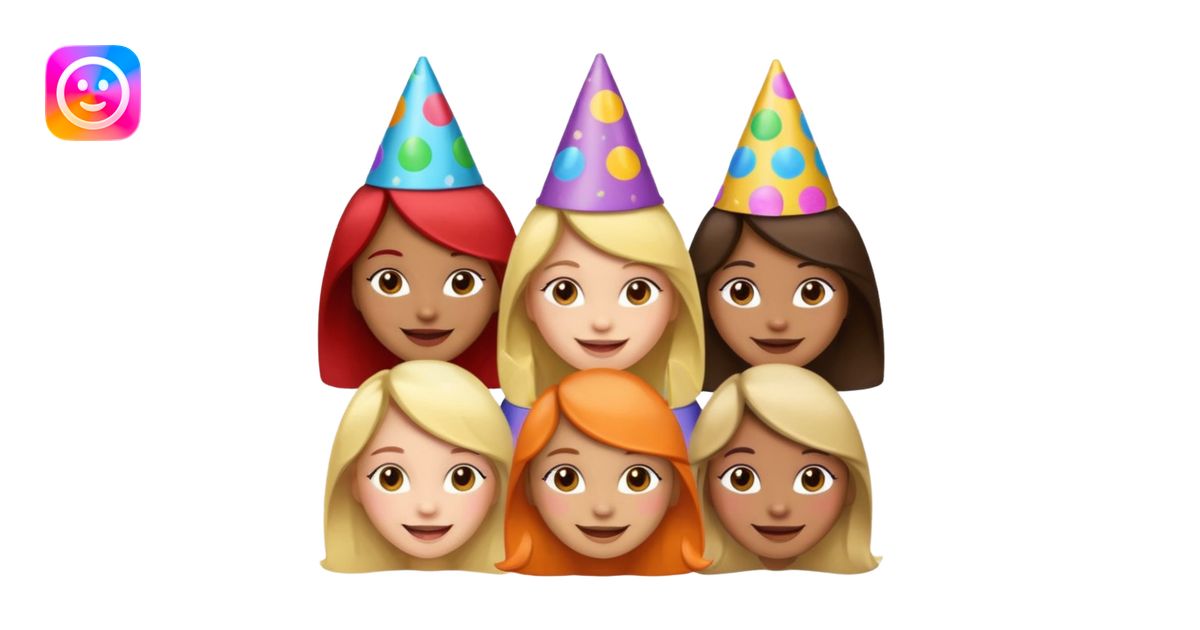 group of girls emoji | AI Emoji Generator