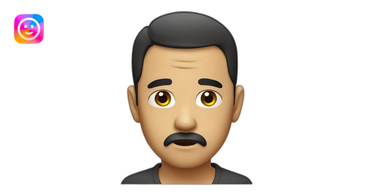 Sad butt emoji | AI Emoji Generator