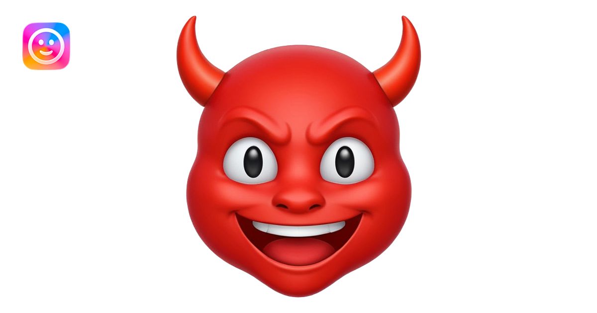 Red Devil Emoji emoji | AI Emoji Generator