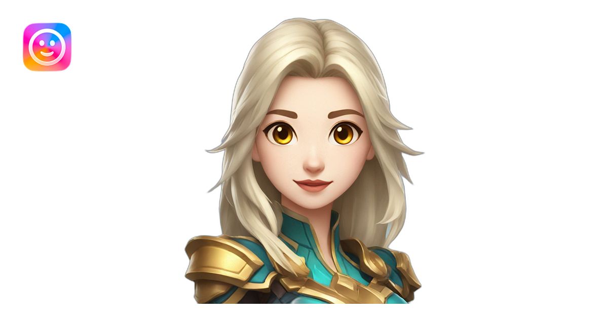 Mobile legends hero Freya emoji | AI Emoji Generator