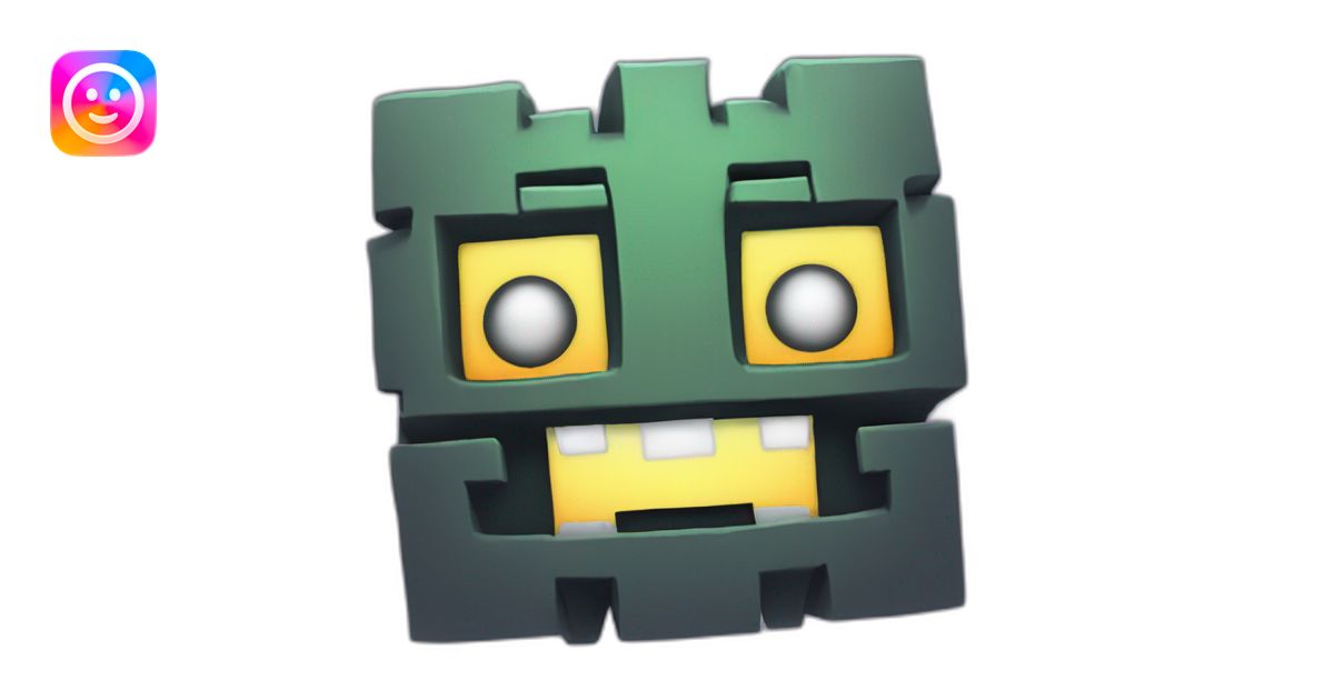 Geometry dash emoji | AI Emoji Generator