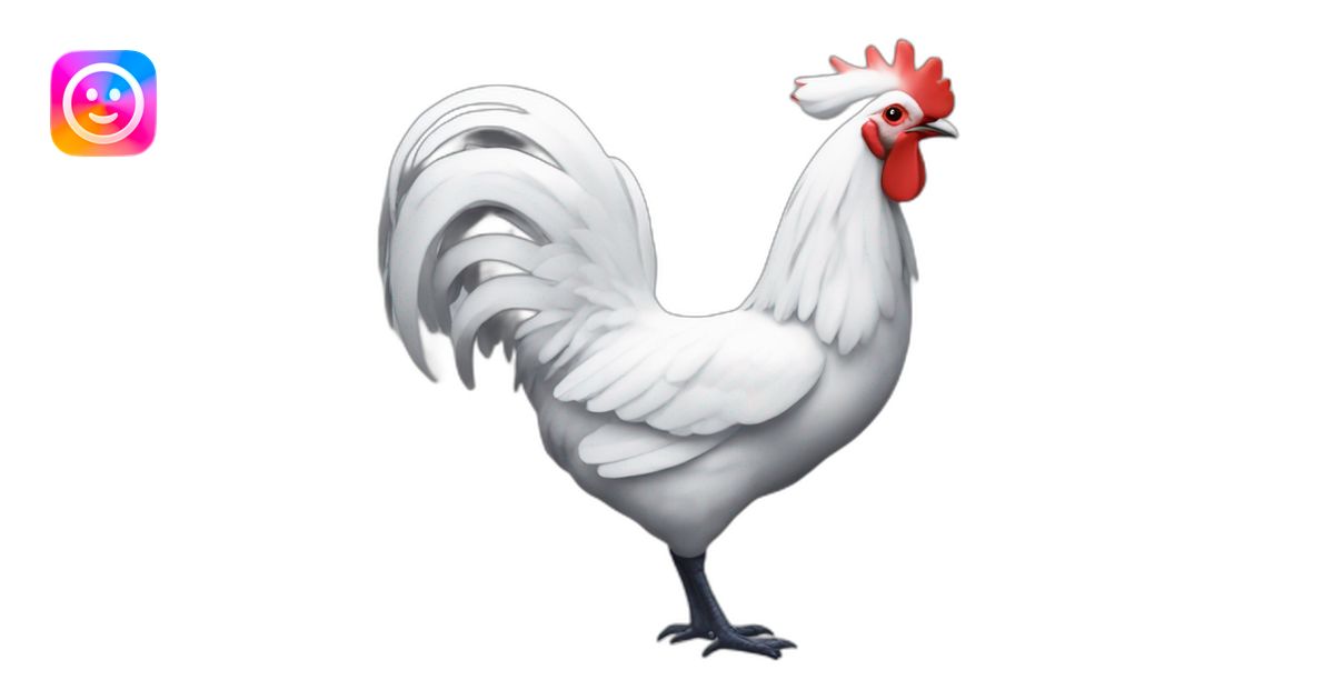 Tottenham cockerel logo emoji | AI Emoji Generator