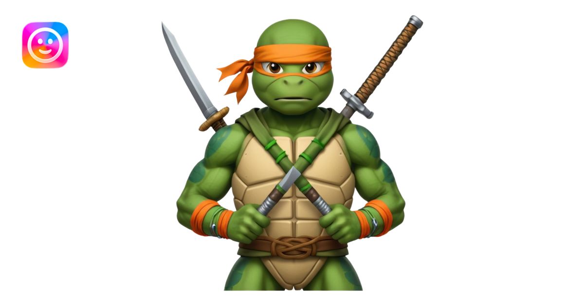 Teenage Mutant Ninja Turtles emoji | AI Emoji Generator