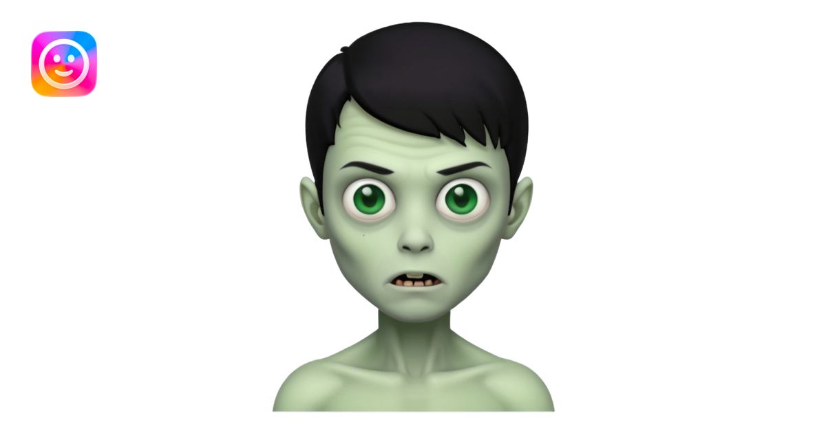 a pretty zombie boy with black hair bearing a resemblance to Ivan from ...