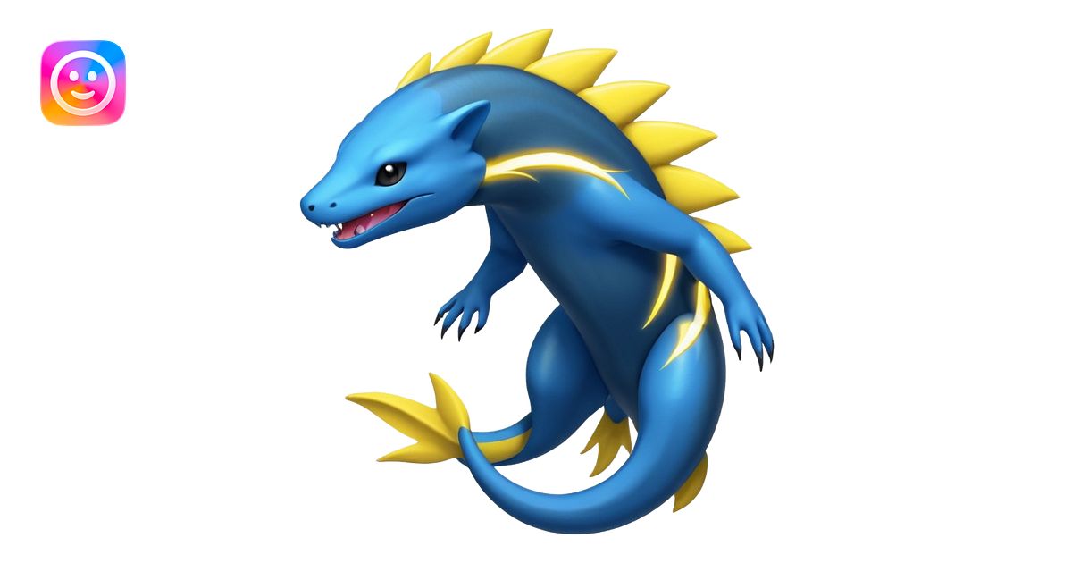 Electric Eel-Manectric-Luxray-Electrike-Pokémon-Fakémon-fusion emoji ...