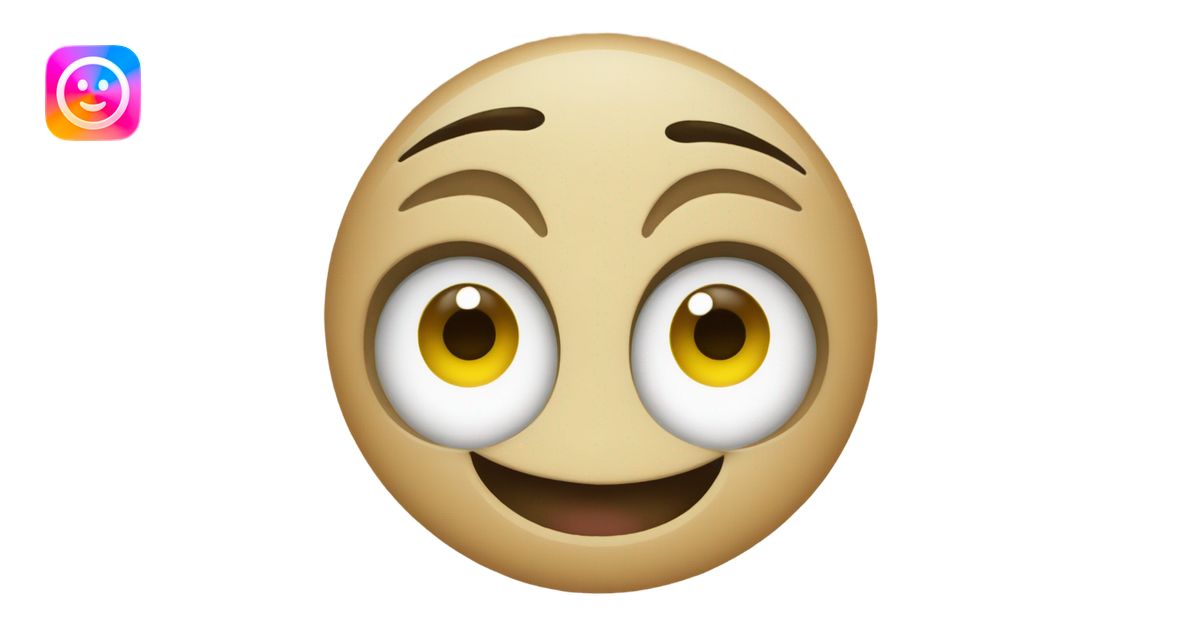 Eye roll smile emoji emoji | AI Emoji Generator